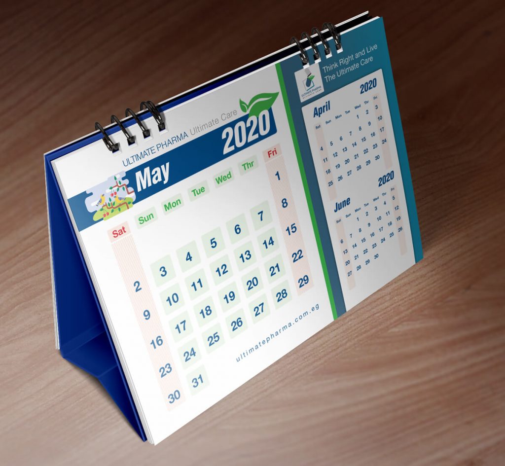 Ultimate Pharma Desk-Calendar - Elevation